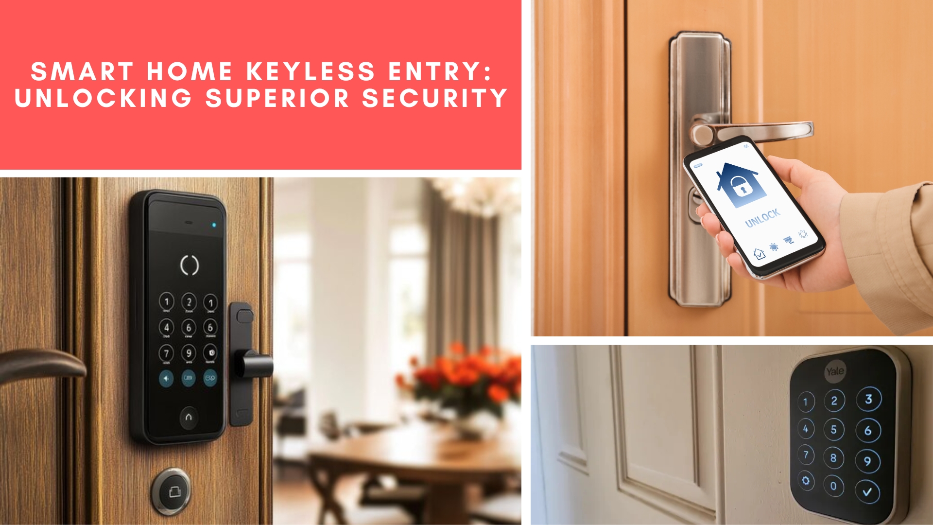 Smart Home Keyless Entry: Unlocking Superior Security